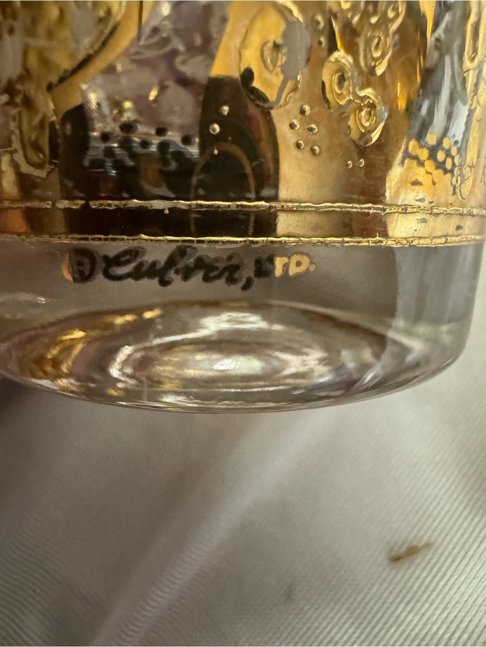 Culver | Dining | Vintage Rare 22kt Gold 4 Mushroom Culver High Ball ...